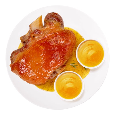 下厨房德式脆皮猪肘，精选好前腿