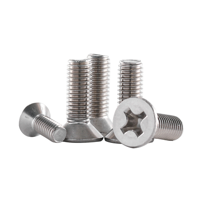 TONG东明304不锈钢十字沉头螺栓GB819标准电子平头机螺丝钉