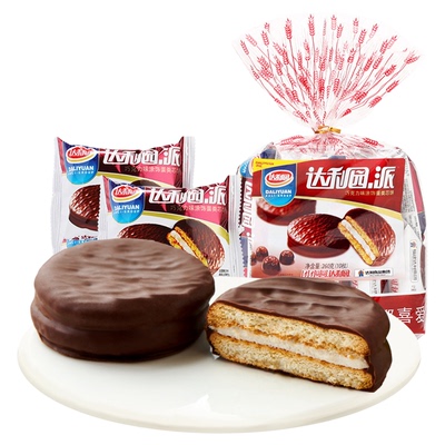 达利园蛋黄派软面包休闲零食糕点