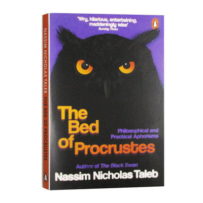 随机生存的智慧 黑天鹅语录 英文原版 The Bed of Procrustes 人生格言警句 成功励志书籍 黑天鹅作者塔勒布 英文版进口英语书
