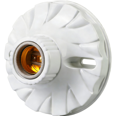 加厚E27螺纹陶瓷灯口86型灯座