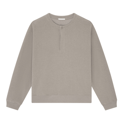 nicerice好饭亨利领宽松卫衣