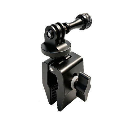 IMVP铝合金风挡支架适用大疆DJI Action6/5Pro/4/3运动相机摩托车风挡夹配件