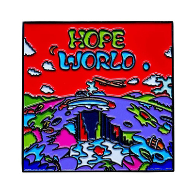 郑号锡HopeWorld专辑金属徽章