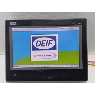 DEIF AGI 1072 Advanced Graphical Interface Model 1241000011A