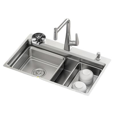 海窑H9厨房水槽304不锈钢洗菜盆