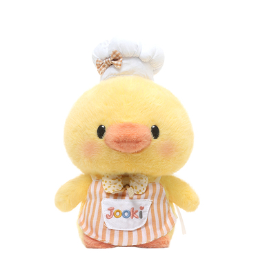 捉趣大厨小鸭玩偶可爱毛绒公仔