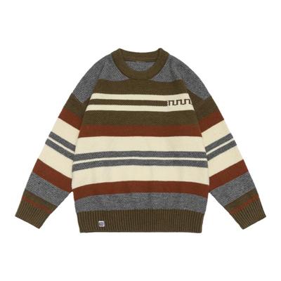 TIRED宽松圆领套头针织衫