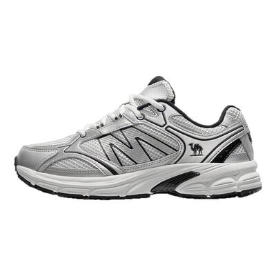 骆驼复古慢跑鞋透气老爹鞋女