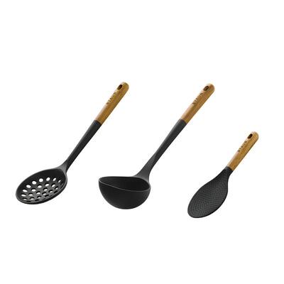 staub硅胶中式汤勺漏勺饭勺