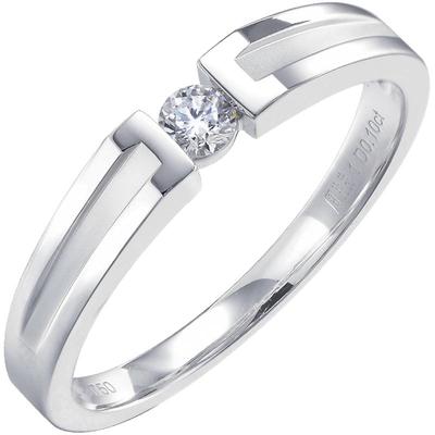 周生生情侣结婚男女款金钻石戒指