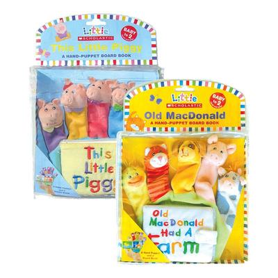 手偶书2册套装英文原版