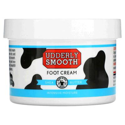 香港直邮Udderly Smooth护足霜乳木果油温和细腻滋润227g正品