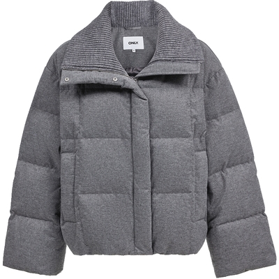 ONLY90白鸭绒宽松保暖羽绒服