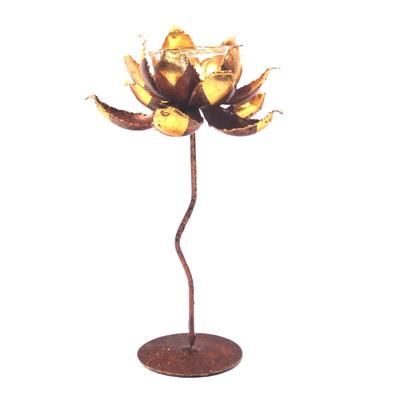 泰古进口铁艺烛台摆件复古风格