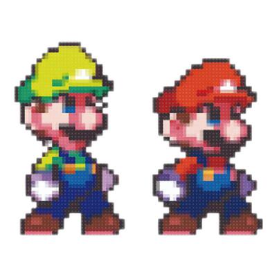 马里奥贴纸像素Mario游戏可爱