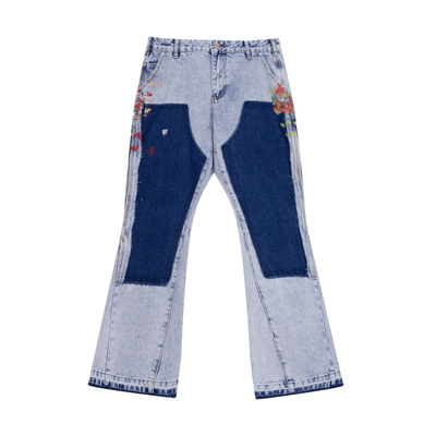 gallerydept美潮微喇直筒牛仔裤