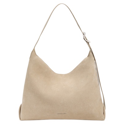 CHARLES&KEITH大容量绒面托特包