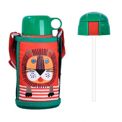 虎牌儿童保温杯小狮子新款水杯