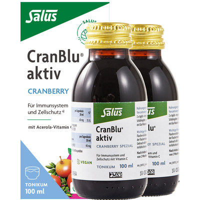 Salus蔓越莓原浆100ml*2瓶