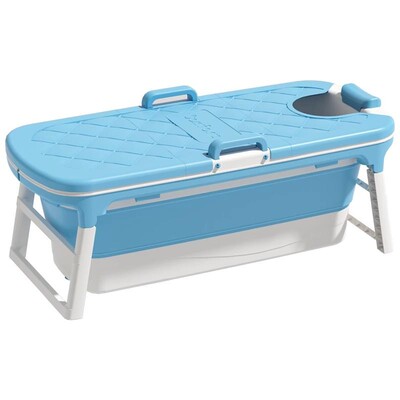 捷贝成人可折叠泡澡桶