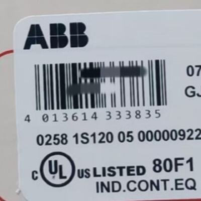 议价GJR5252200R0101 07DC92E ABB模块GJR5252200R0101 07DC92E全