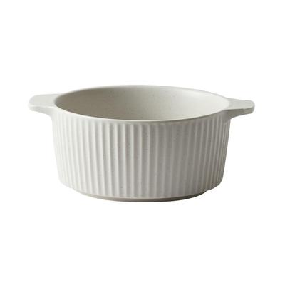 饭碗陶瓷餐具高级感高脚防烫碗