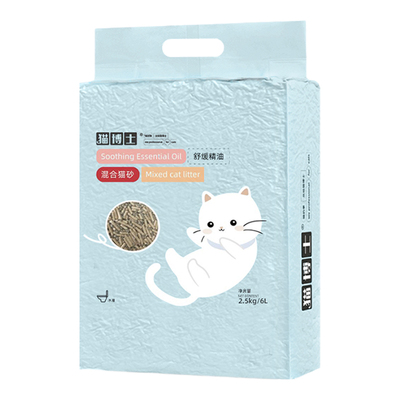 猫博士低尘宠物混合猫砂