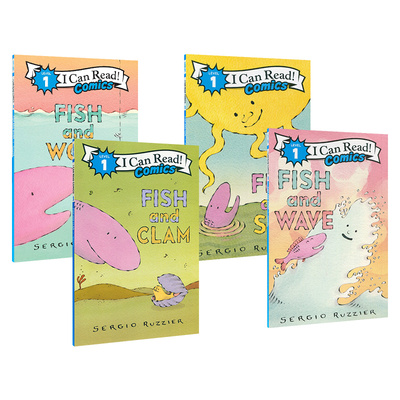 英文原版绘本FishAndSun