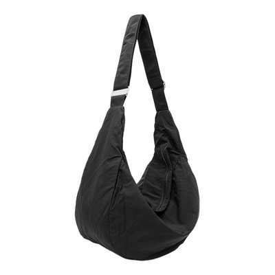 【收货返差】限时29.9URUM男女轻便尼龙布大容量饺子包单肩斜挎包