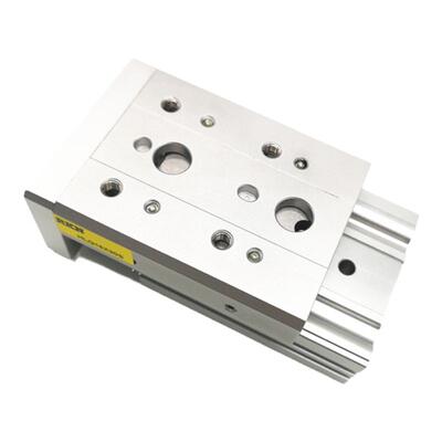 滑台气缸HLQ12/HLQL16X10/20/30/40/50/75/100/125-S/AS