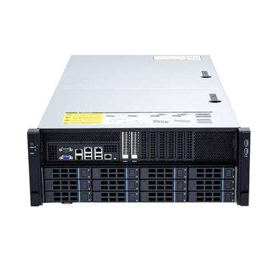 速桥4U LGA4677准系统PEX89144 Fabric Link互联10卡双宽GPU主机