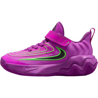 Nike/耐克正品春季新款儿童魔术贴耐磨实战篮球鞋FZ6733-501