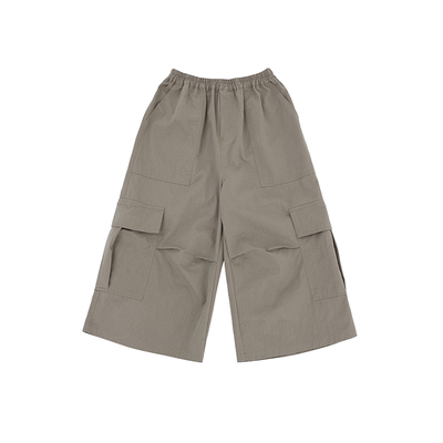 小小大星球街头风多口袋五分裤