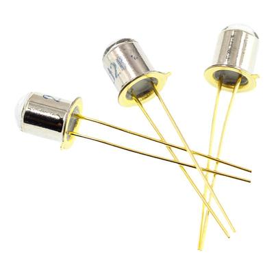 2CU2B硅光敏二极管 硅光敏接收管 光控电路 晶体管880nm 金属封装