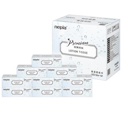 妮飘贵族3层15包家用整箱乳霜纸