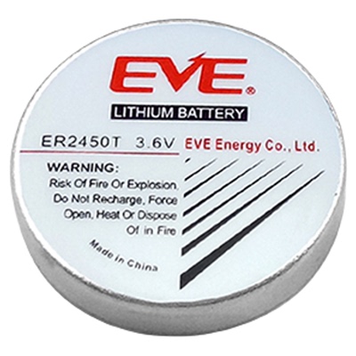 亿纬ER2450T 锂电池3.6V铁将军胎压监测传感器税控机测温仪温控器