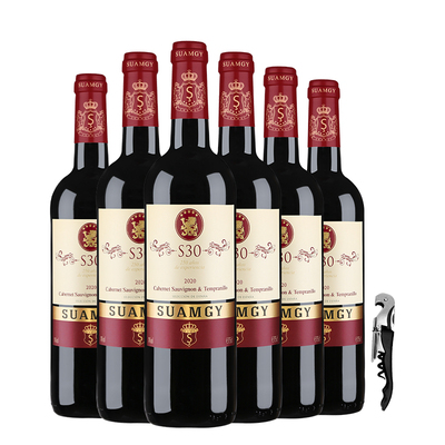 圣芝s30进口干红DOP级老树葡萄酒