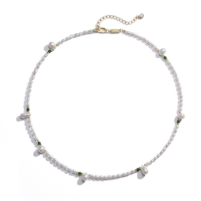 佰色传情淡水珍珠S925银百搭项链