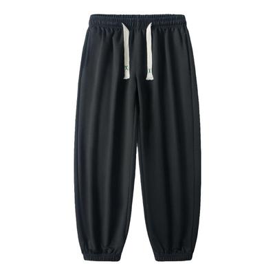 NASA联名简约运动男情侣潮牌百搭直筒束脚休闲裤宽松阔腿篮球卫裤