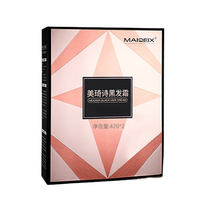 美琦诗黑发霜自然黑油发廊专用