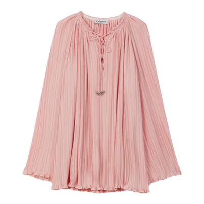 LANVIN浪凡优雅长袖花苞衬衫