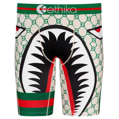 美式潮牌Ethika鲨鱼印花男士内裤