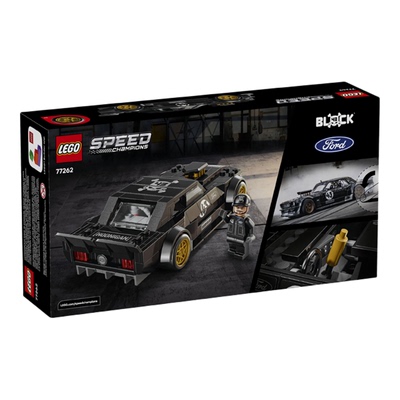 【自营】【顺丰速运】LEGO乐高speed超级赛车77262福特野马积木