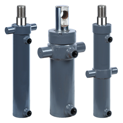 缸径定制 上中角轴小型液压油缸大全 伸缩式铲车机械升降农机顶升