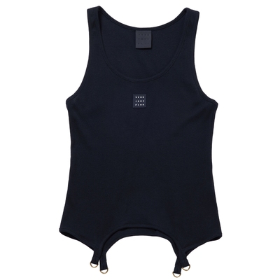 VVNK JANE PLUS2025春季新款修身立体复古坦克背心J513253308A