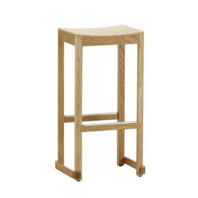 Artek Atelier Bar stool芬兰设计吧台椅可推入岛台实木高脚凳