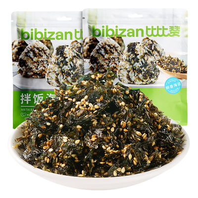 比比赞_拌饭海苔10小包_高钙高铁