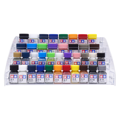 亚克力透明架油漆收纳架2层4层