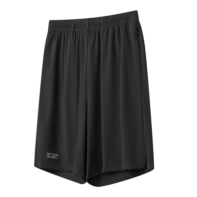 AFTERGLOW矩阵格超弹面料健身训练短裤 夏季凉感透气四分运动男裤